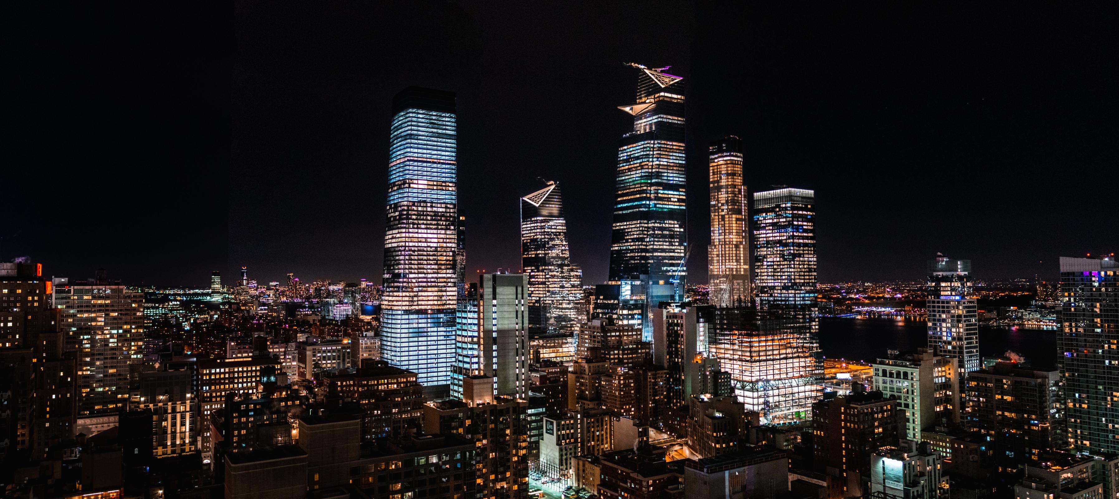 New York Hudson Yards Rooftop Panorama | Kevin Hou Photography